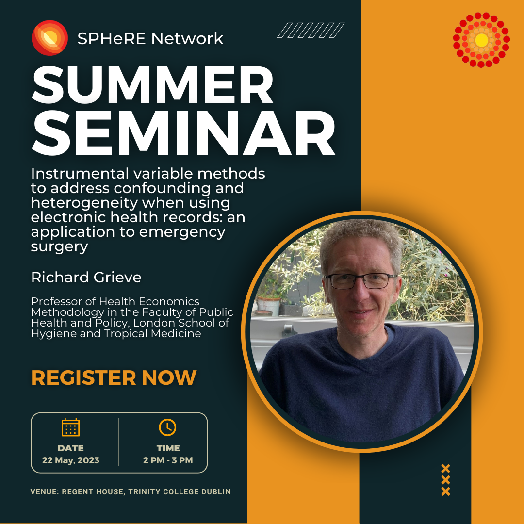 SPHeRE Network Summer Seminar May 2023 | The SPHeRE Programme | Structured Population and Health ...